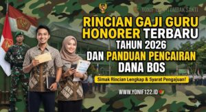 Rincian Gaji Guru Honorer Terbaru Tahun 2026 dan Panduan Pencairan Dana ...